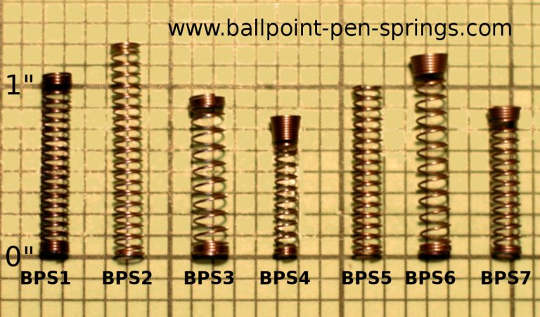 Ballpoint Pen Springs